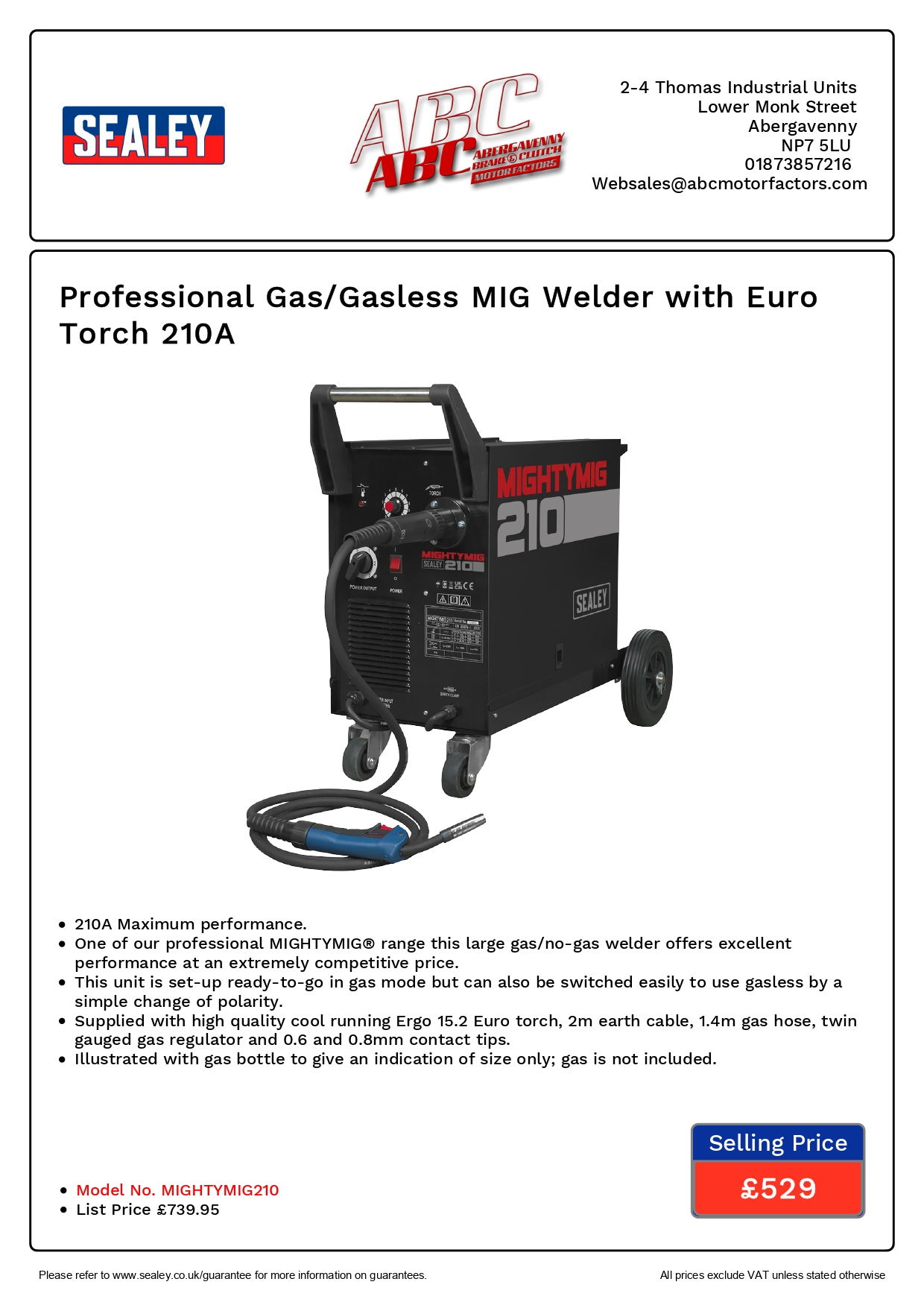 Special Offer - ABC MotorFactors